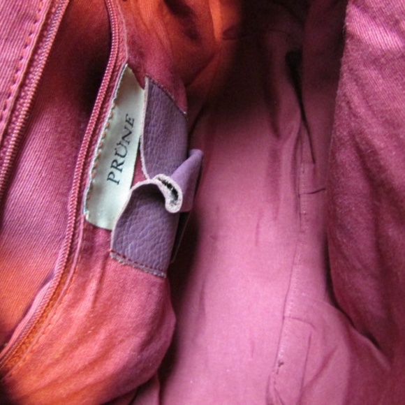 Prune | Bags | Prune Dark Burgundy Pebble Leather Shoulder Bag | Poshmark